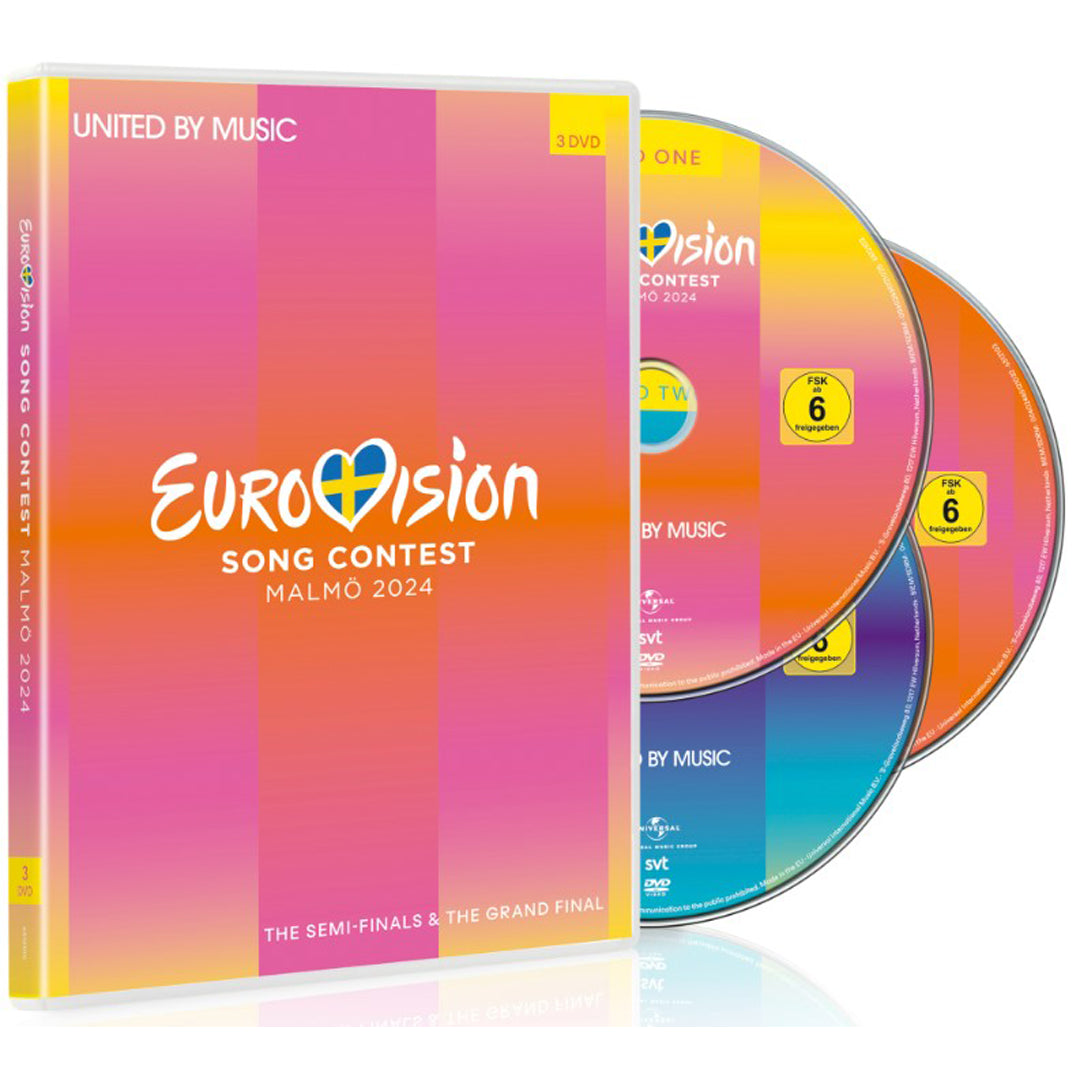 Eurovision Song Contest Malmö 2024 (3DVD) – Musicstation.be